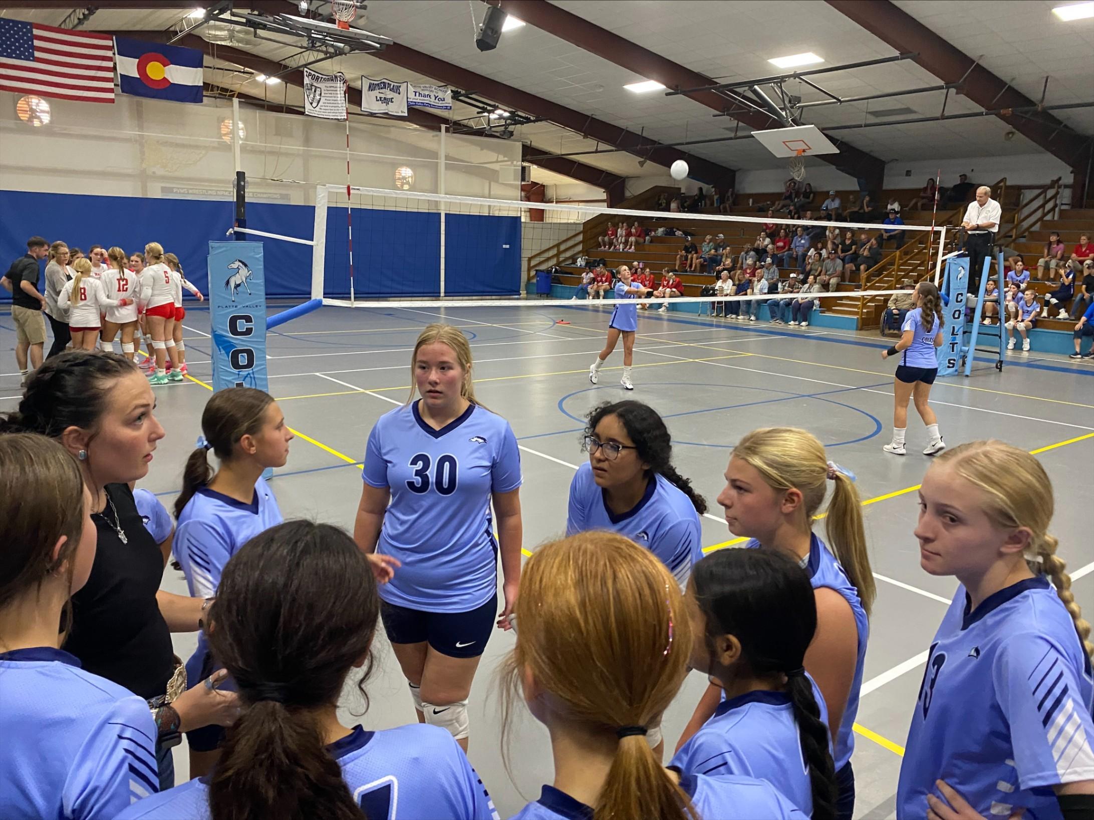 Volleyball – Athletics – Platte Valley Middle School