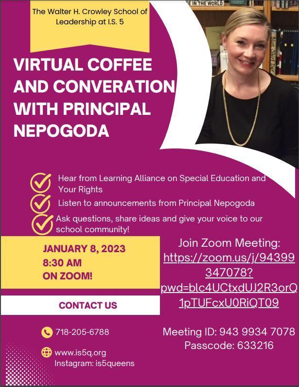 The Walter H. Crowley School of Leadership at I.S. 5