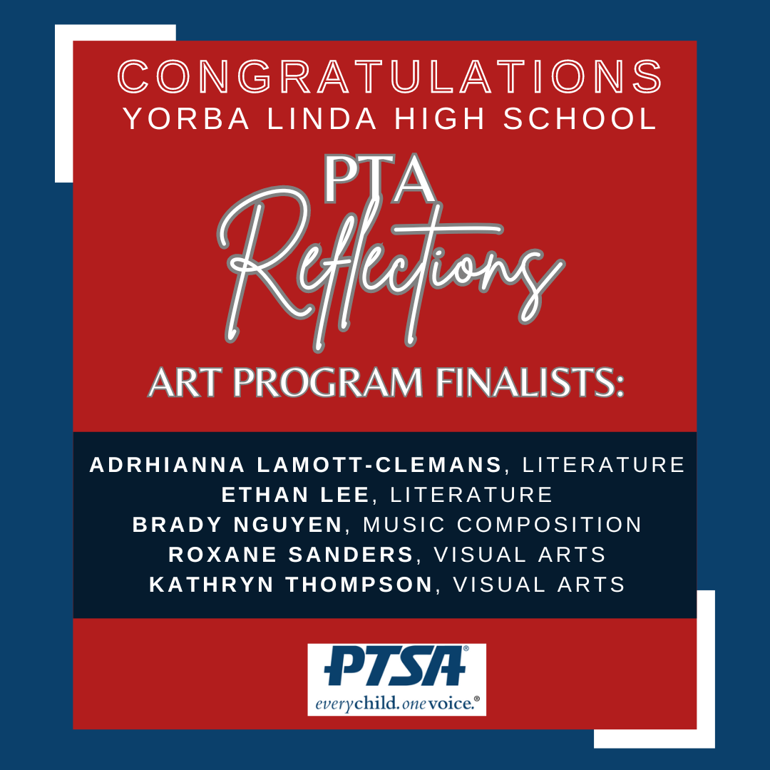 Reflections Contest – PTSA – Yorba Linda High School