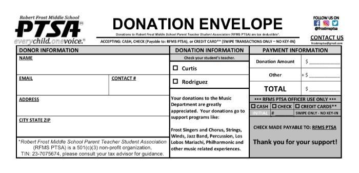 PTSA - Fundraising – Parent Teacher Student Association (PTSA) – Robert ...