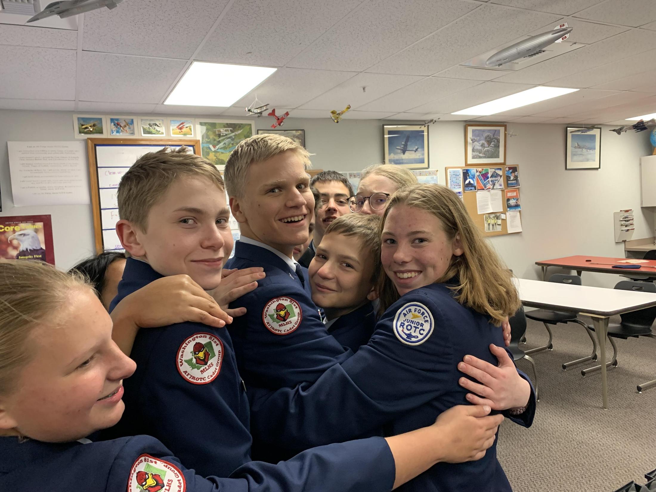 Drill Team – Air Force Junior ROTC – Medical Lake High School