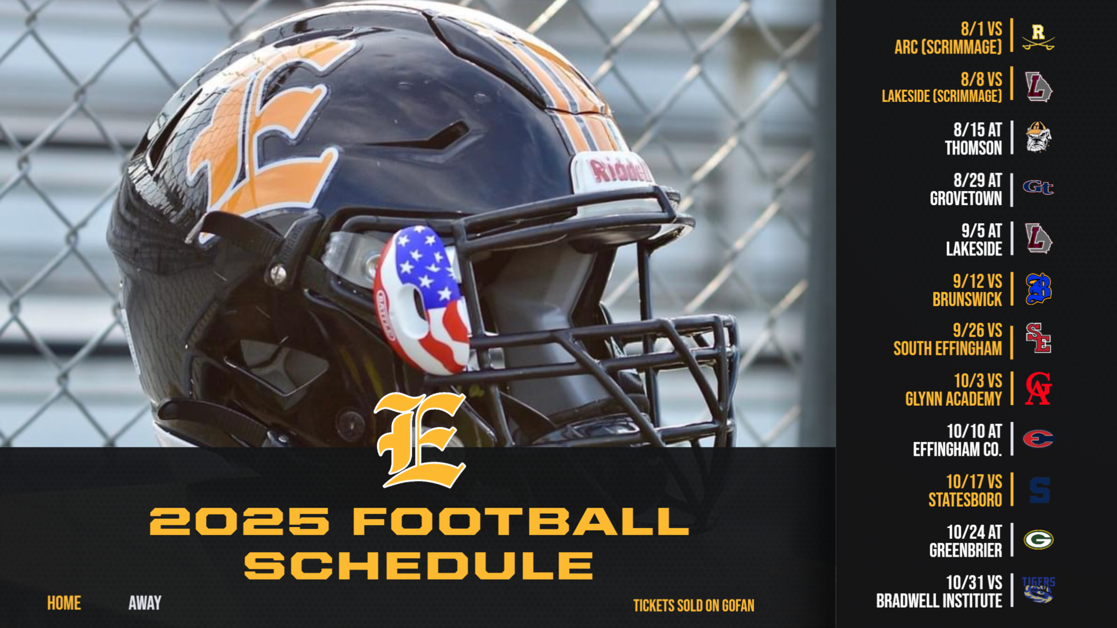 Home – Football – Evans High School