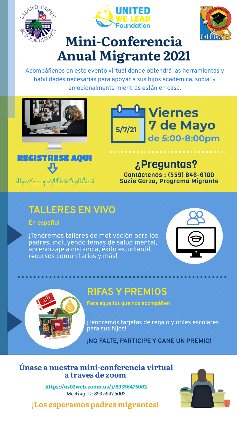 Migrant Program – Migrant Department – Parlier Unified School District