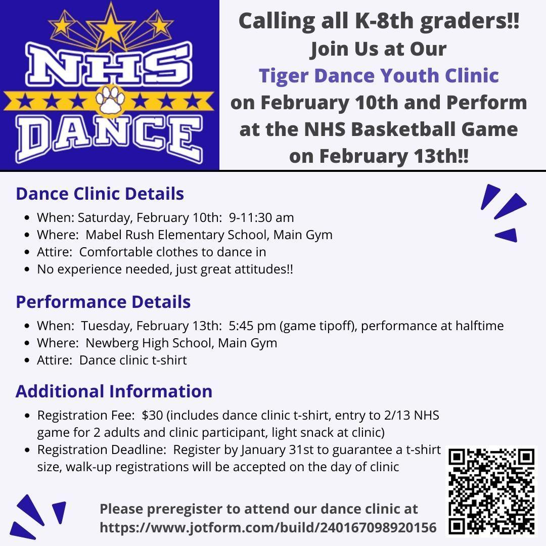 K-8 Kids: Want to Join a Dance Team? | Newberg-Dundee Public Schools