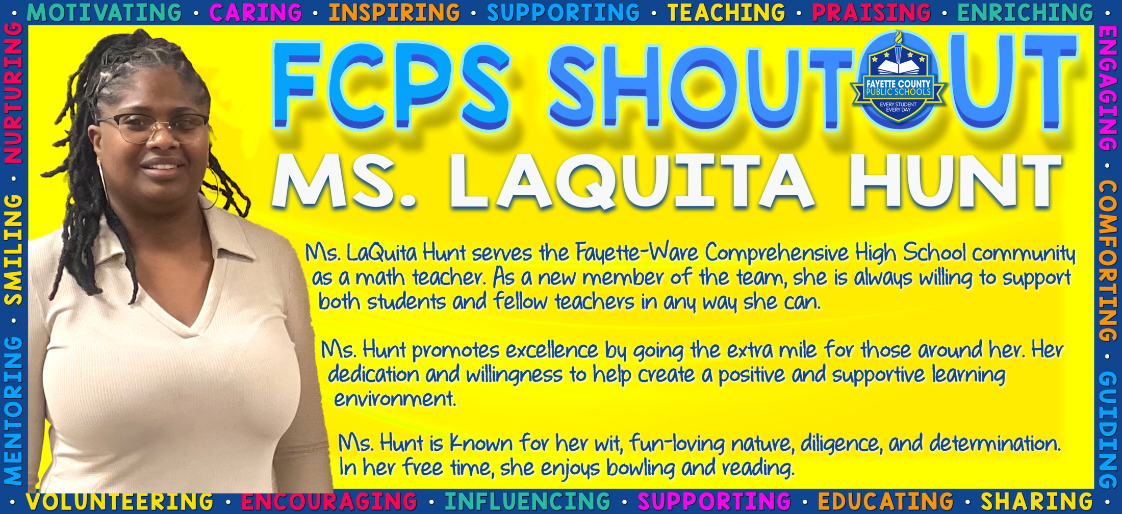 FCPS Employee Shoutout 2024-2025 – FCPS SHOUTOUT – Fayette County ...