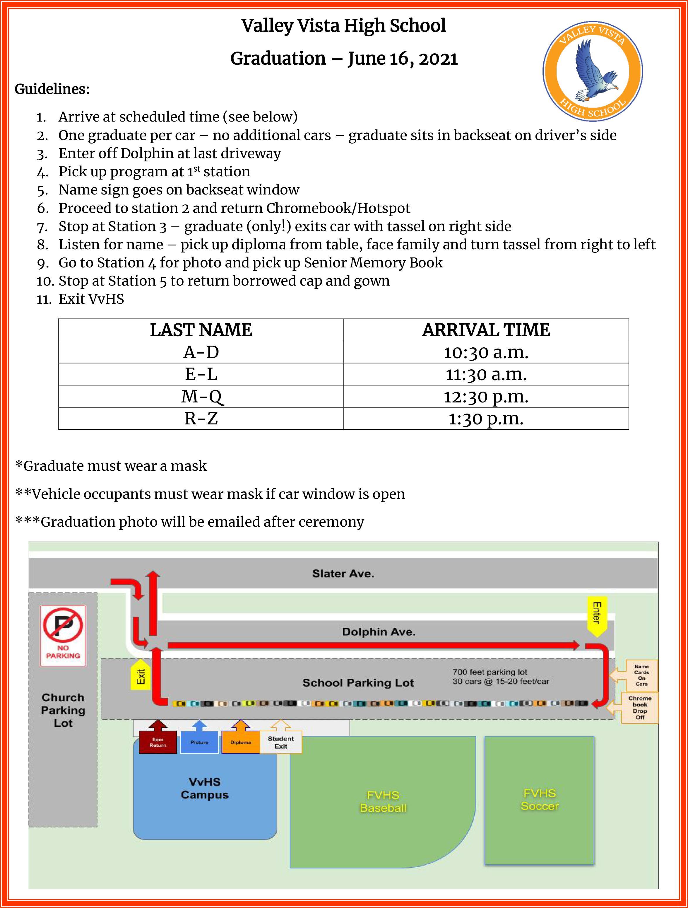 Graduation Info – Students – Valley Vista High School