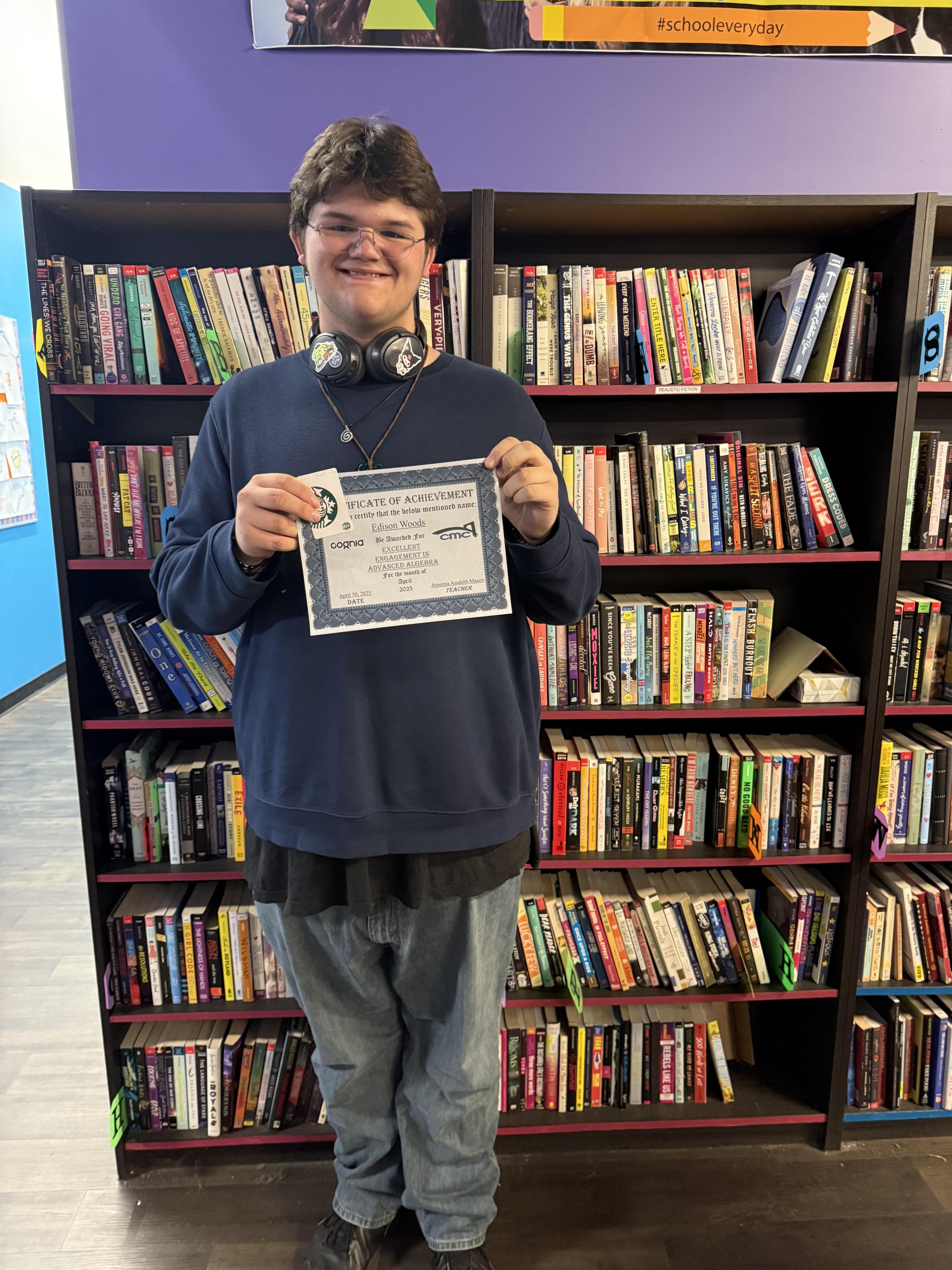 April 2025 – Student of the Month – Clackamas Middle College