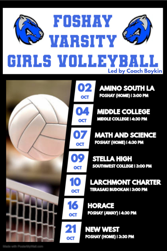 Foshay Varsity Girls Flag Football | James A. Foshay Learning Center