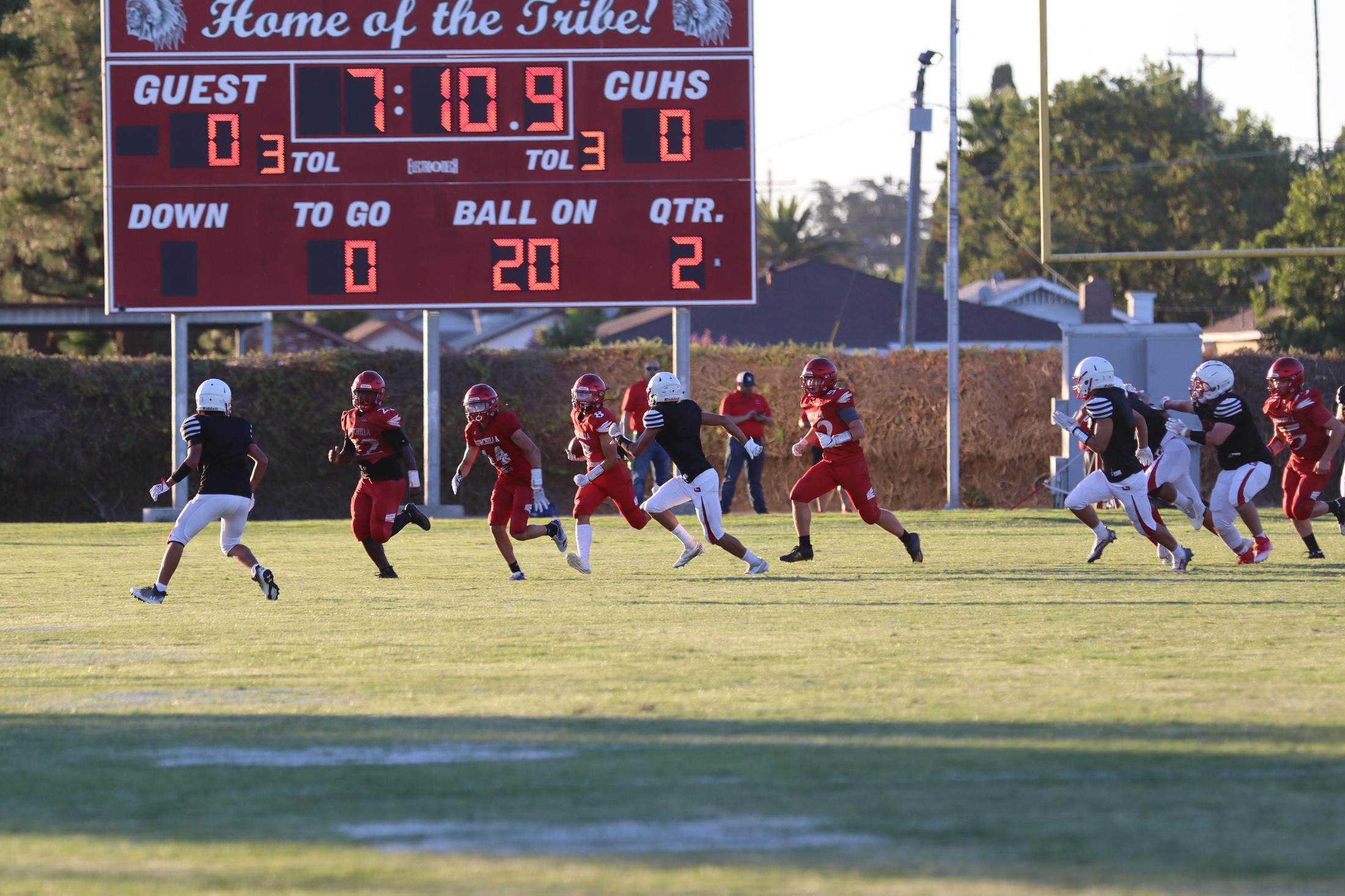 Varsity Football vs. Gustine (Scrimmage), August 12, 2022 – CUHS Videos ...