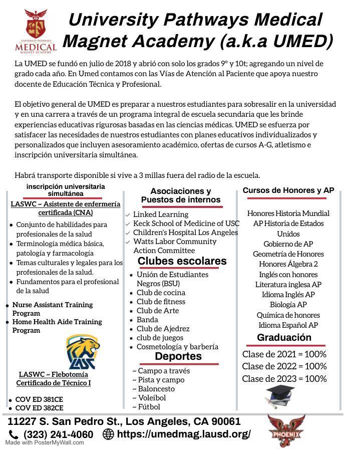 Admissions – Admissions – University Pathways Medical Magnet Academy