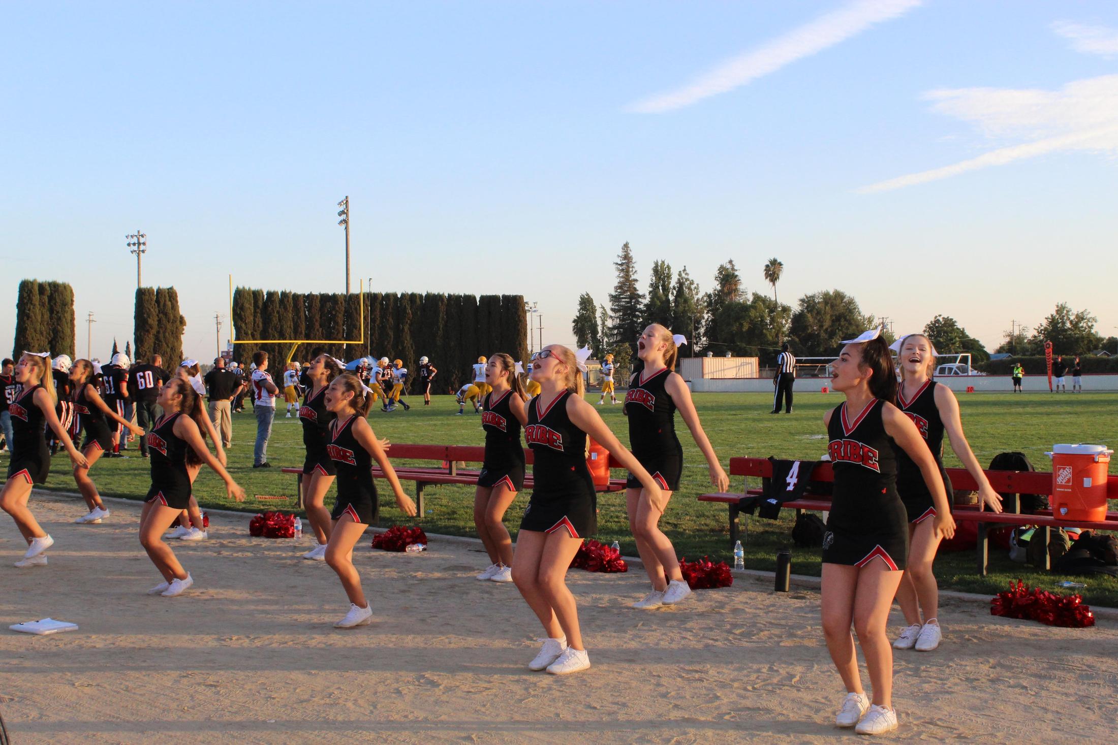 Cheer, Fans, Motorcycles vs Dos Palos, Sept. 14, 2018 – CUHS Videos ...