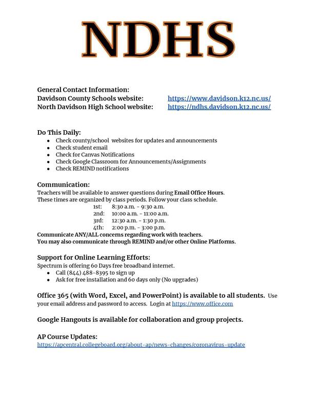 North Davidson High School