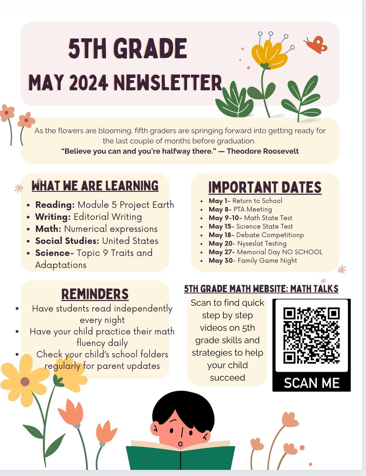 Welcome to 5th Grade – 5th Grade – PS 85 The Great Expectations School