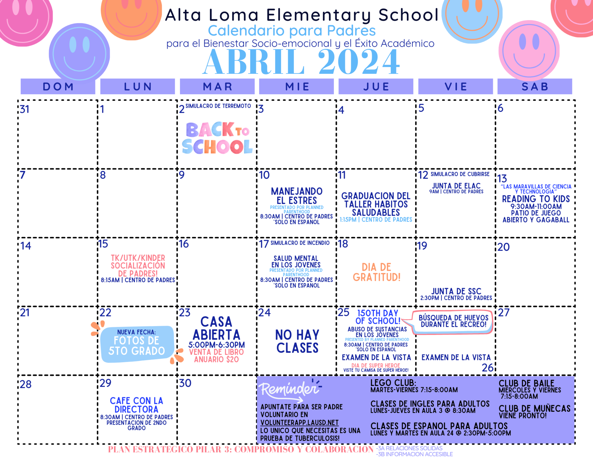 Monthly Parent Calendar – Parents – Alta Loma Elementary & Spanish Dual ...