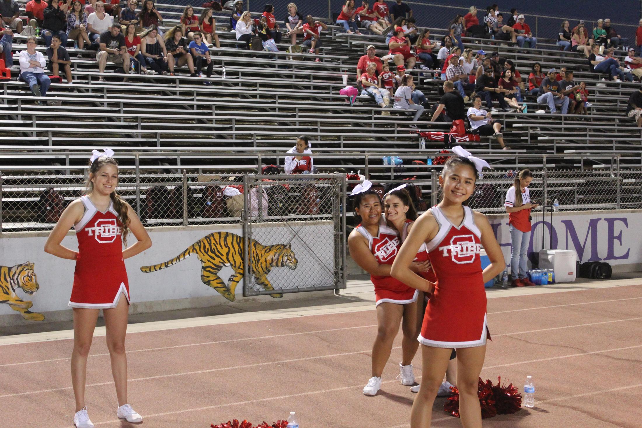 Varsity Cheerleaders at Lemoore, August 24, 2018 – CUHS Videos & Photos ...