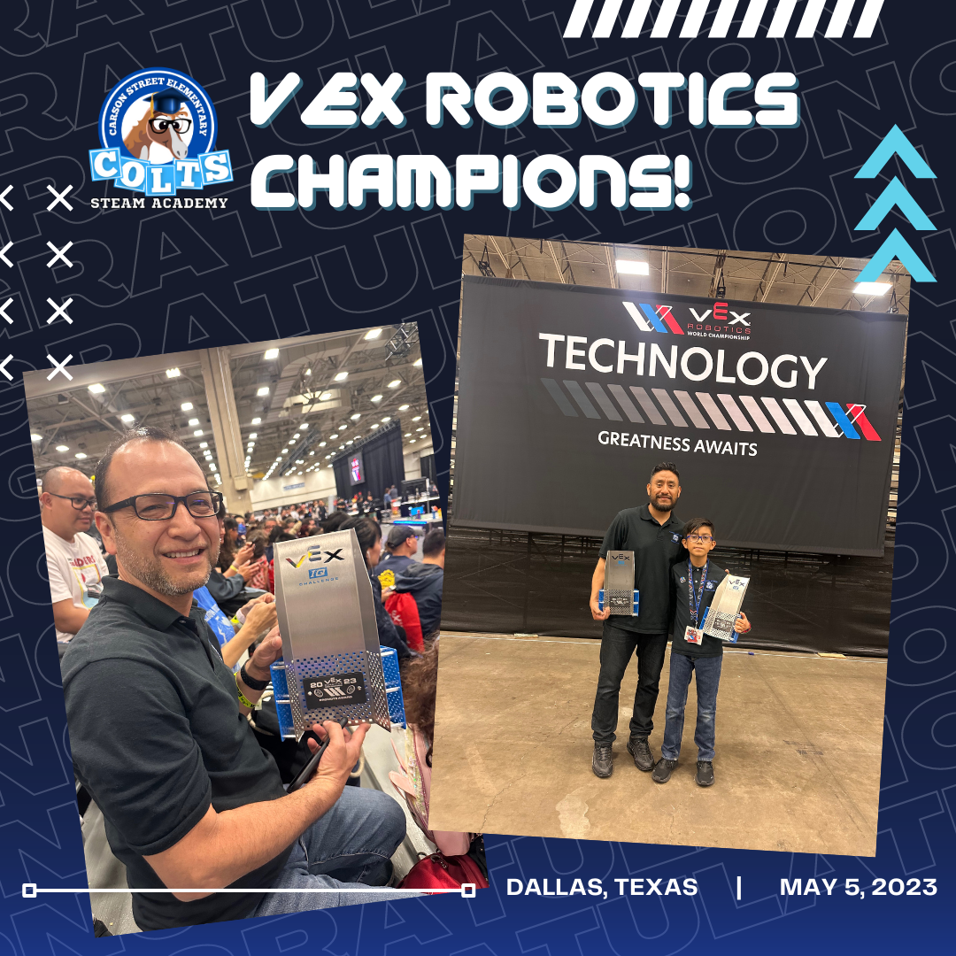 2022-2023 VEX ROBOTICS TEAM - VEX Robotics Team - Carson Street Elementary