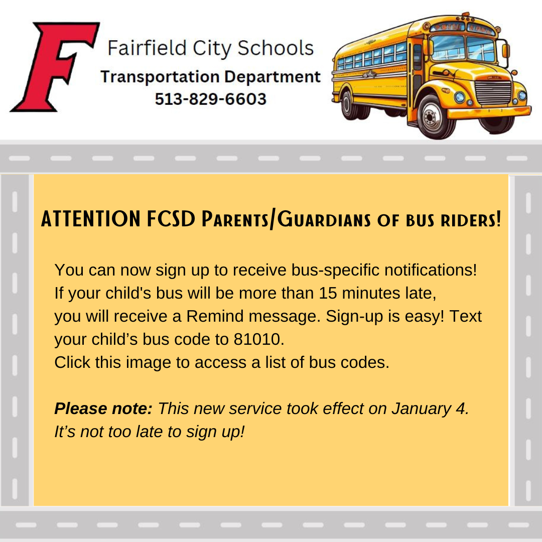 Home – Transportation – Fairfield City School District