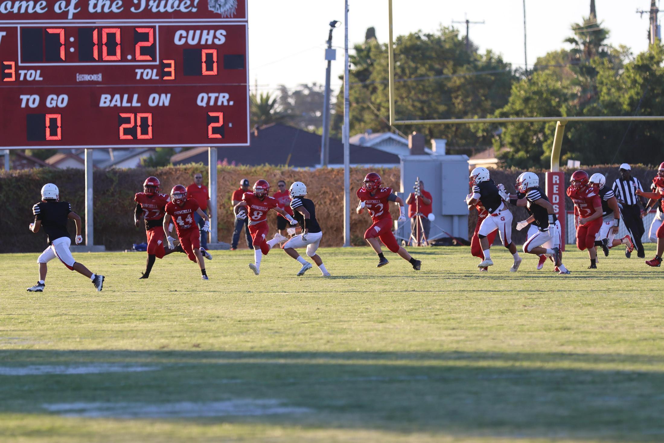Varsity Football vs. Gustine (Scrimmage), August 12, 2022 – CUHS Videos ...