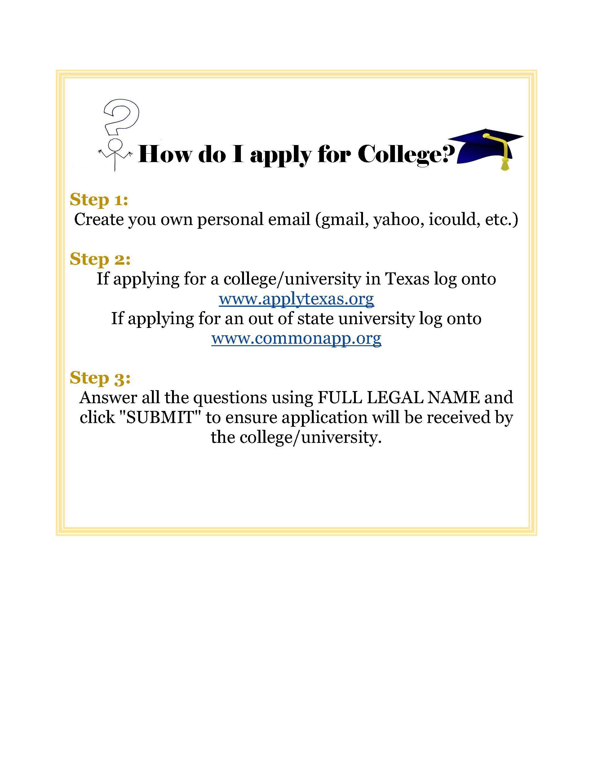 College Admissions Information – Financial Aid Office – Edinburg North ...