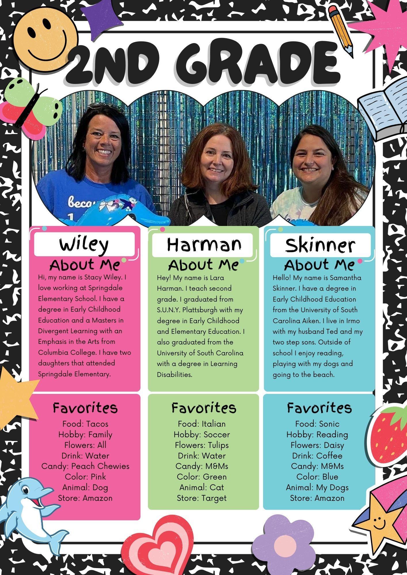 2nd Grade Team – Faculty & Staff – Springdale Elementary