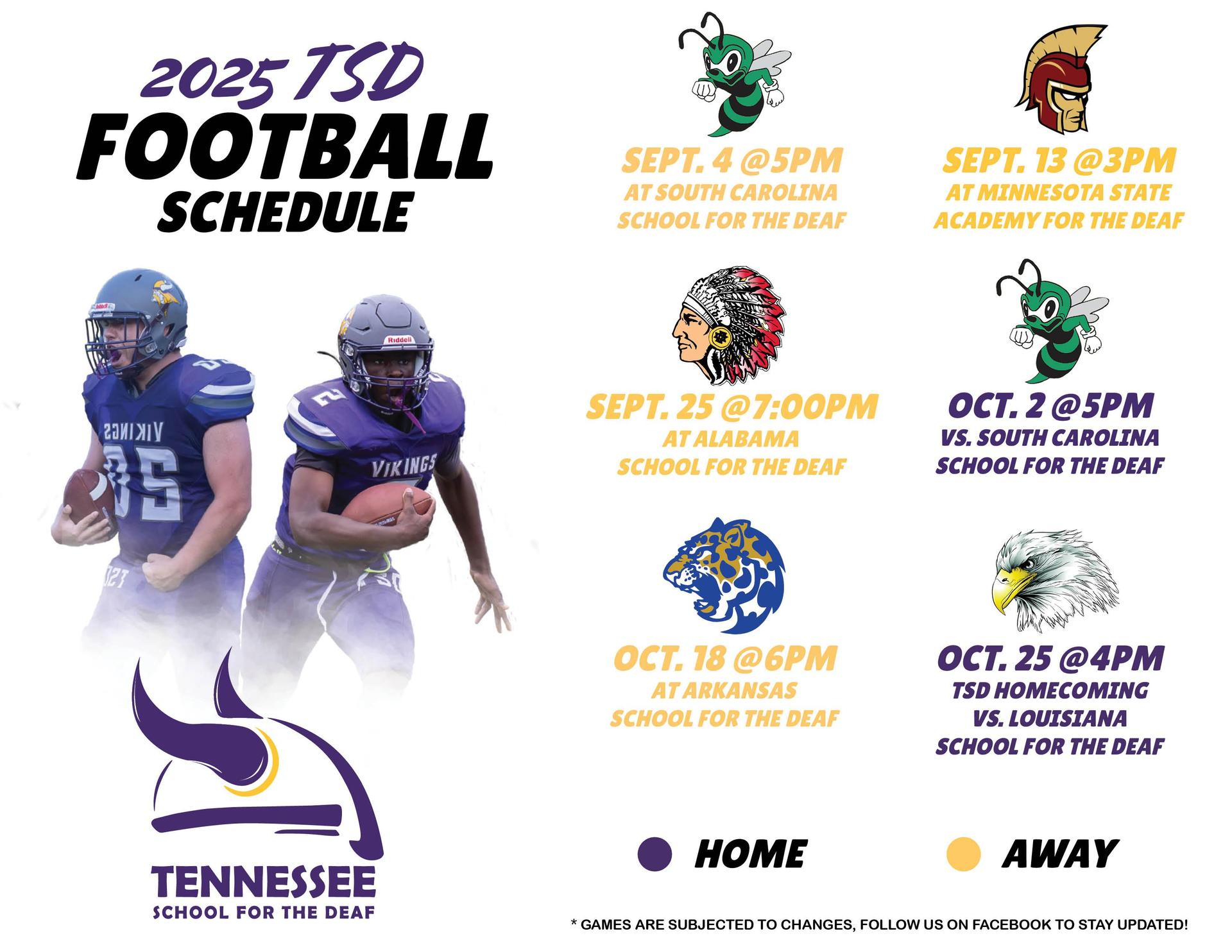 Football - Tennessee Schools for the Deaf