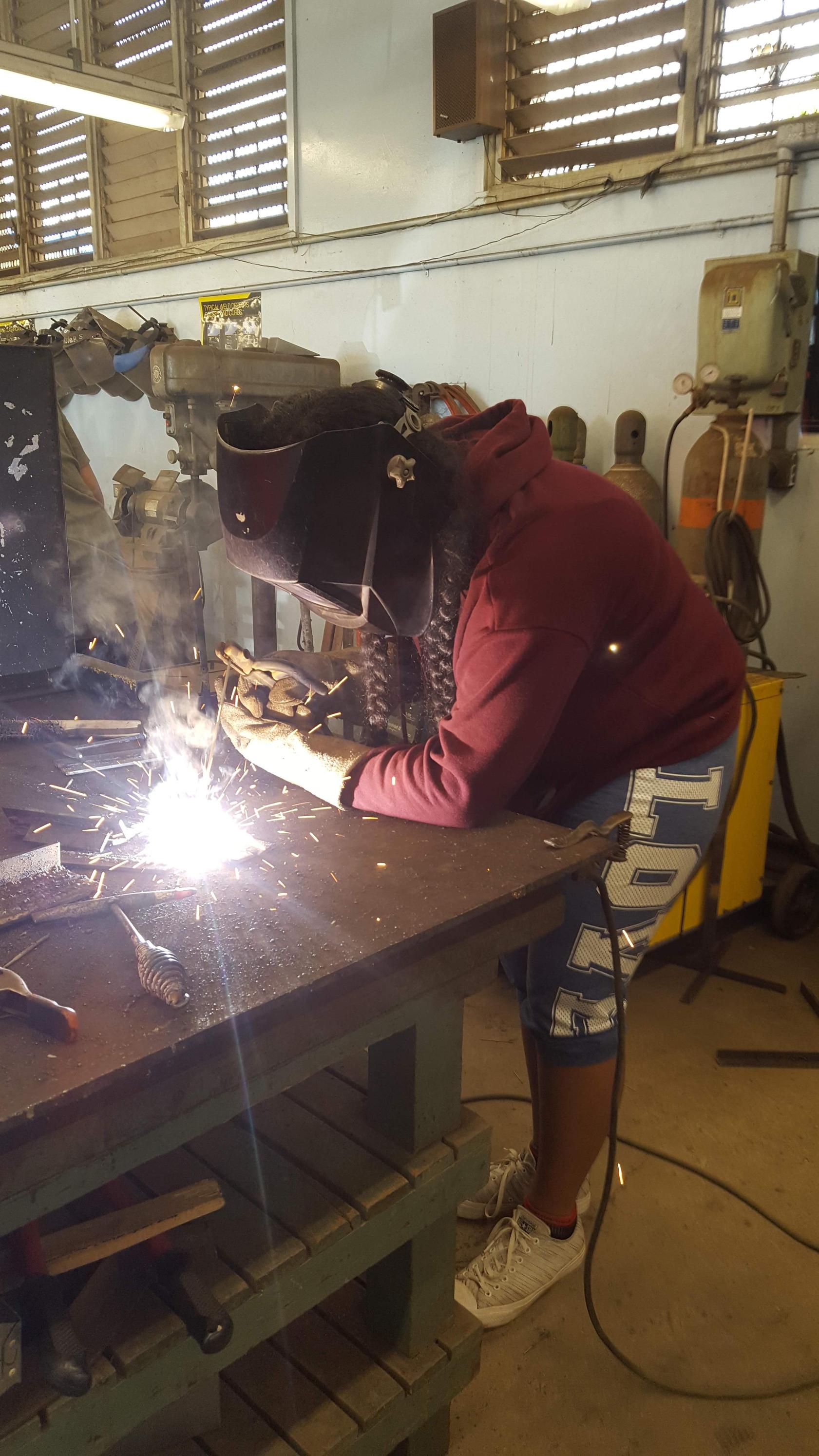 Welding – Industrial & Engineering Technology – Waipahu High School