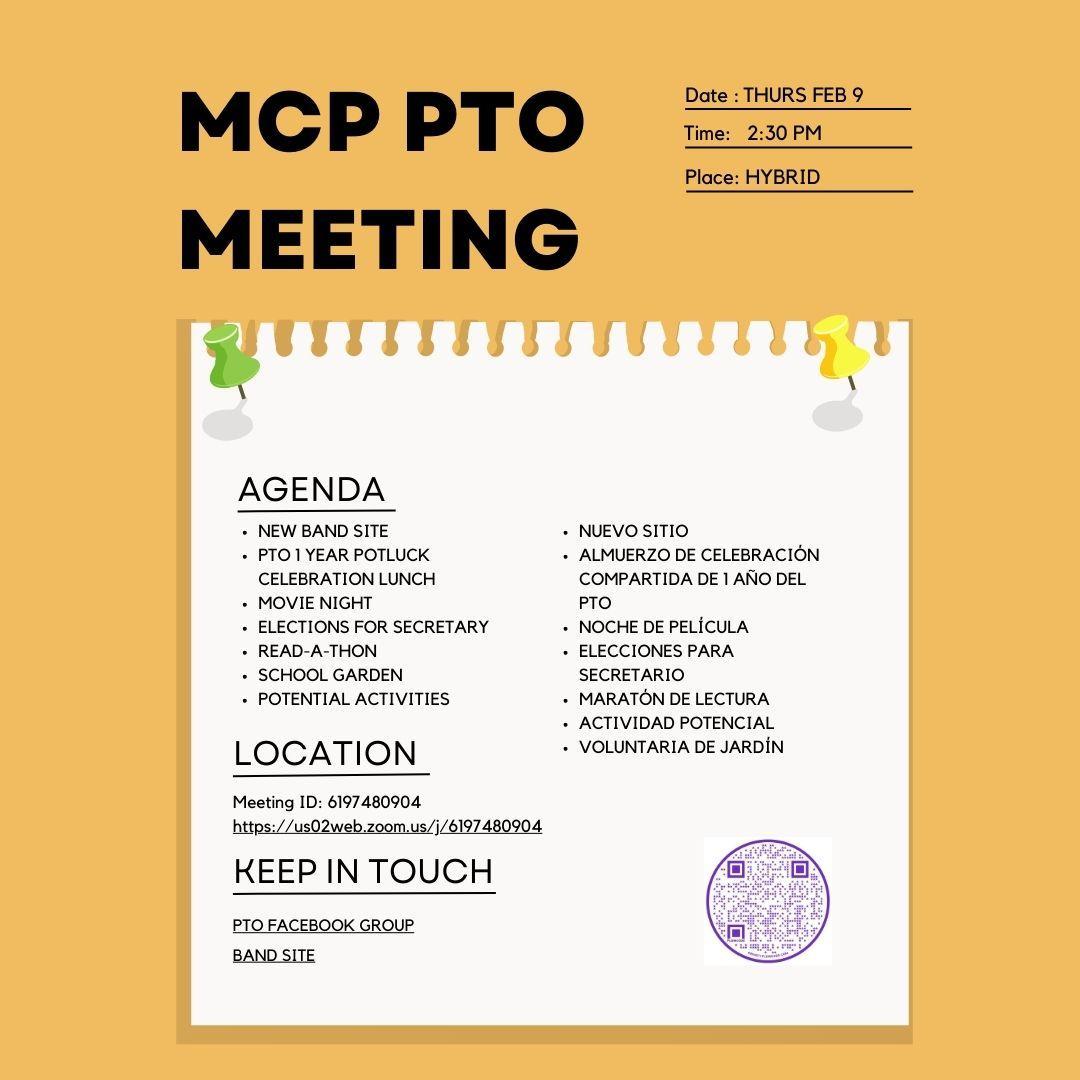 school pto meeting