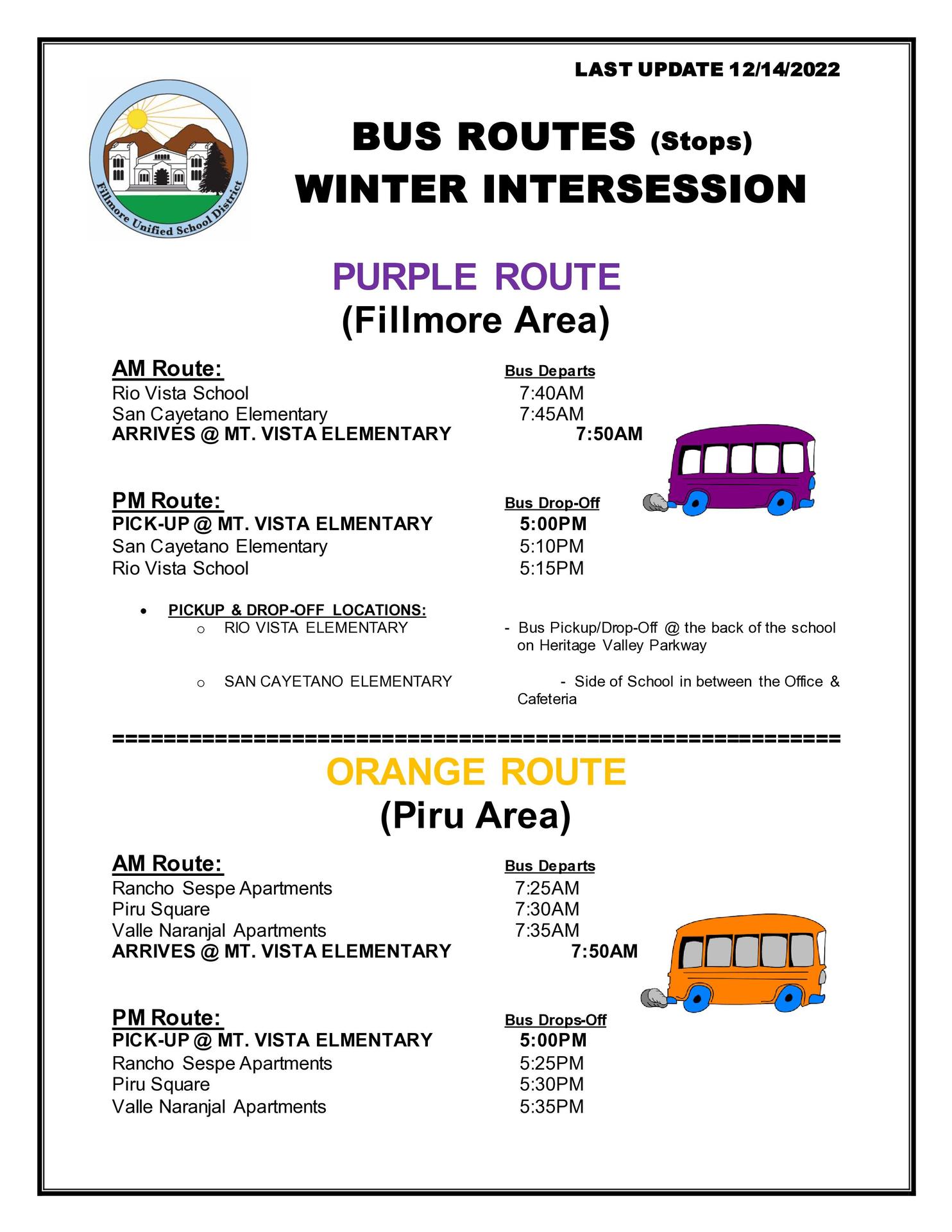 Winter Intersession Classes – Expanded Learning Opportunities Program ...