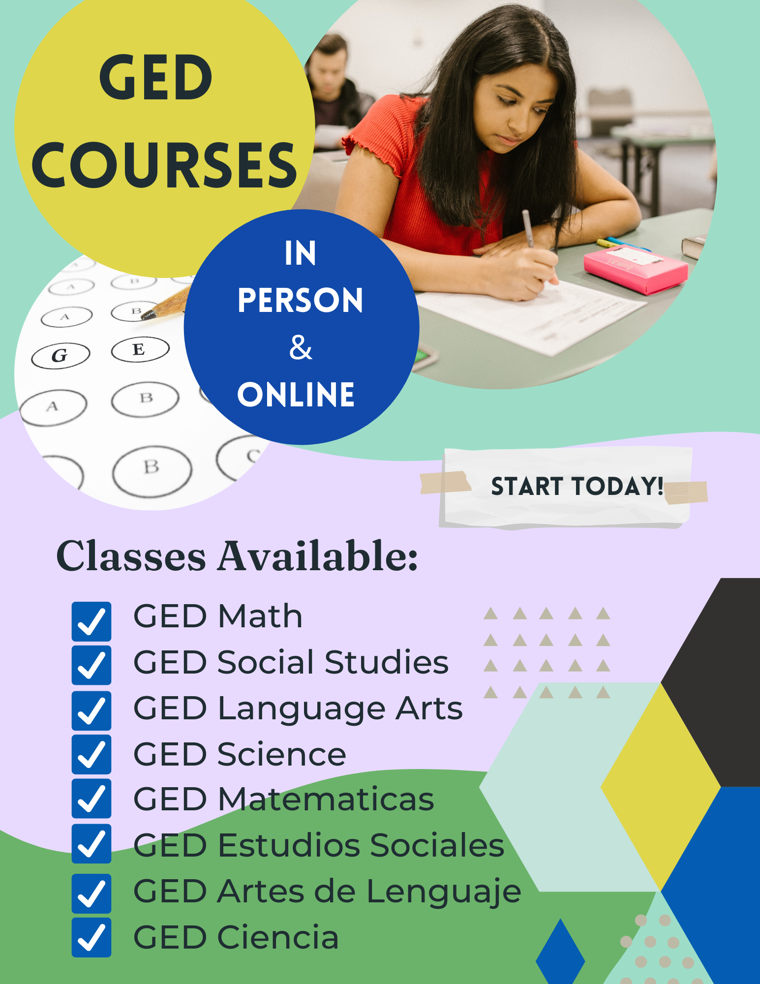 GED Test Preparation Class And GED Testing GED Preparation And 