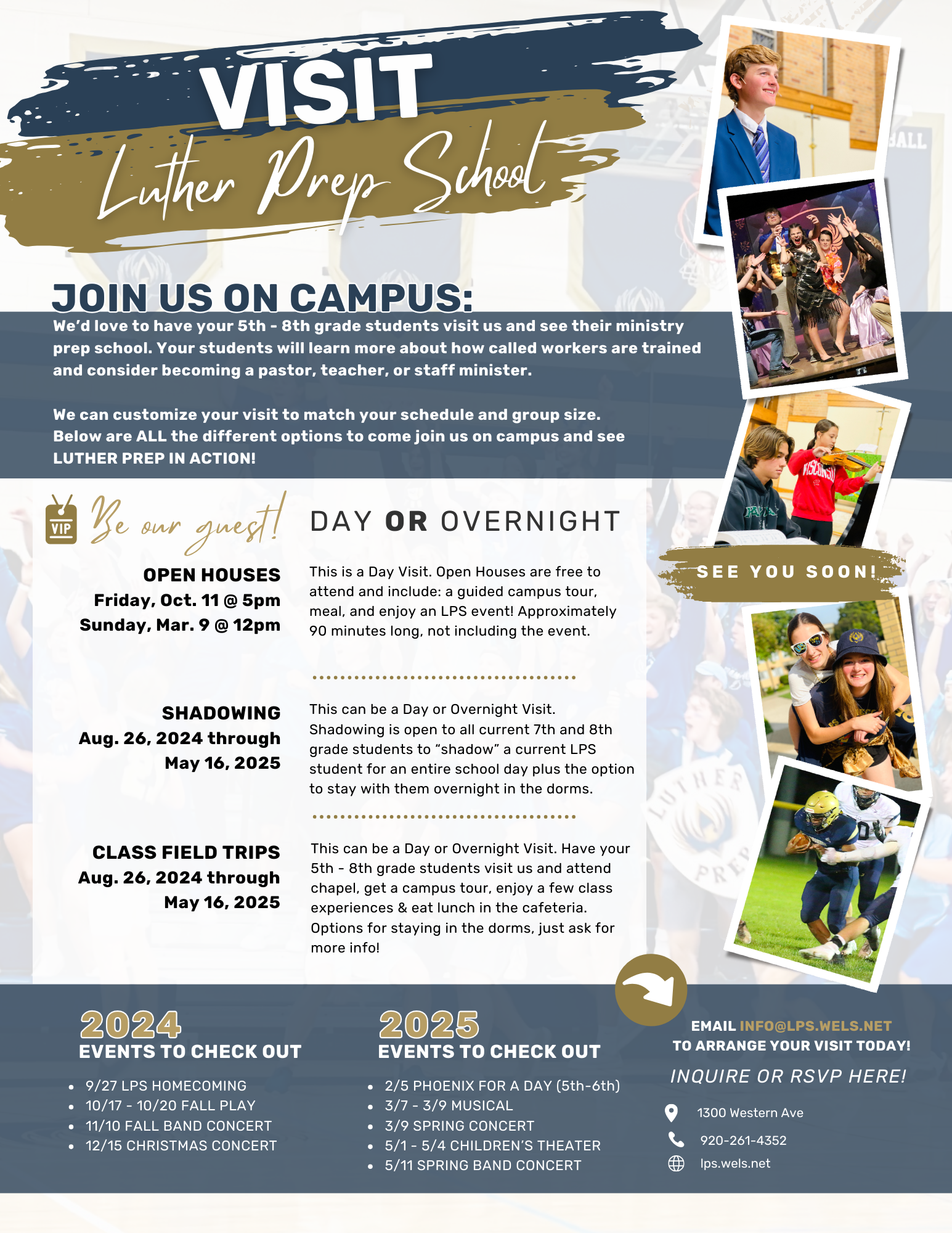 Become Acquainted with LPS - Recruitment - Luther Preparatory School