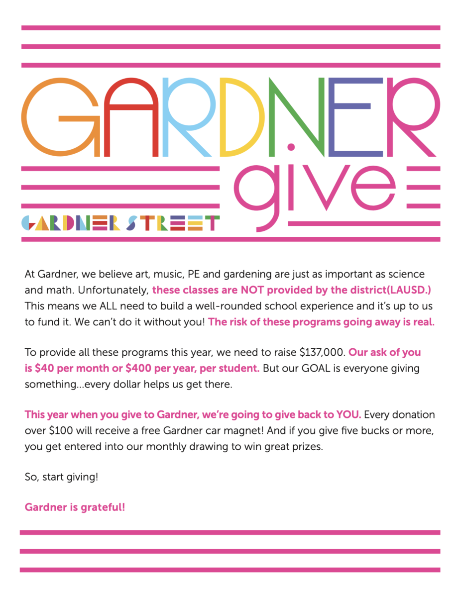 Gardner Give – Get Involved – Gardner Street Elementary