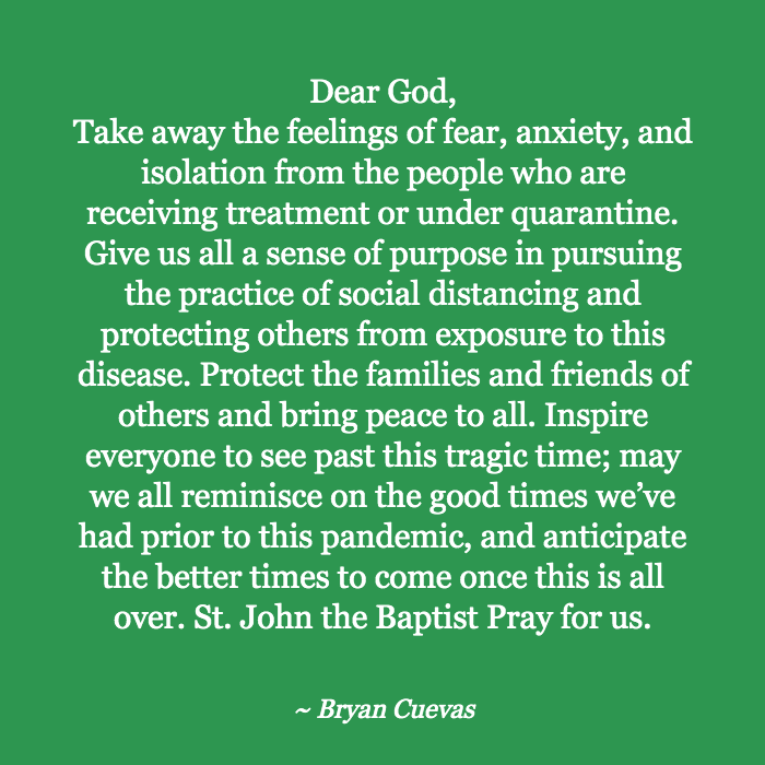 Prayer for Thursday, April 30, 2020 – Prayers and Meditations – St ...