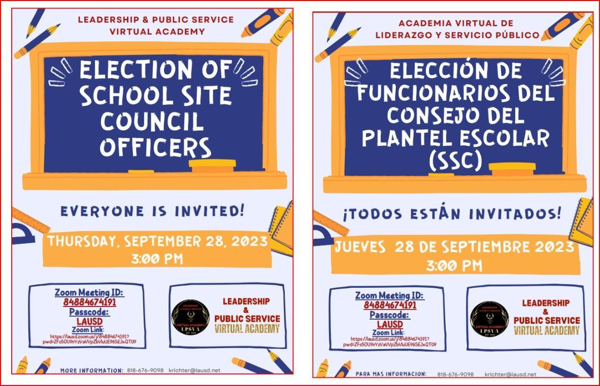 School Site Council (SSC) – PROGRAMS – Leadership and Public Service ...