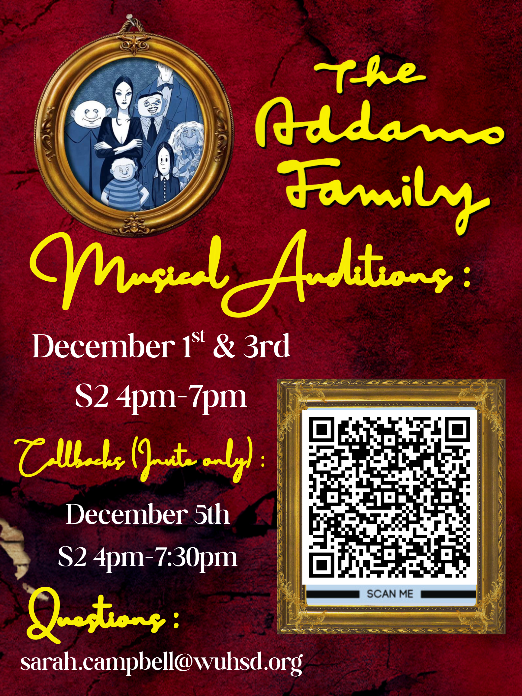 Audition Information – Drama/Theatre Dept – Whittier High School