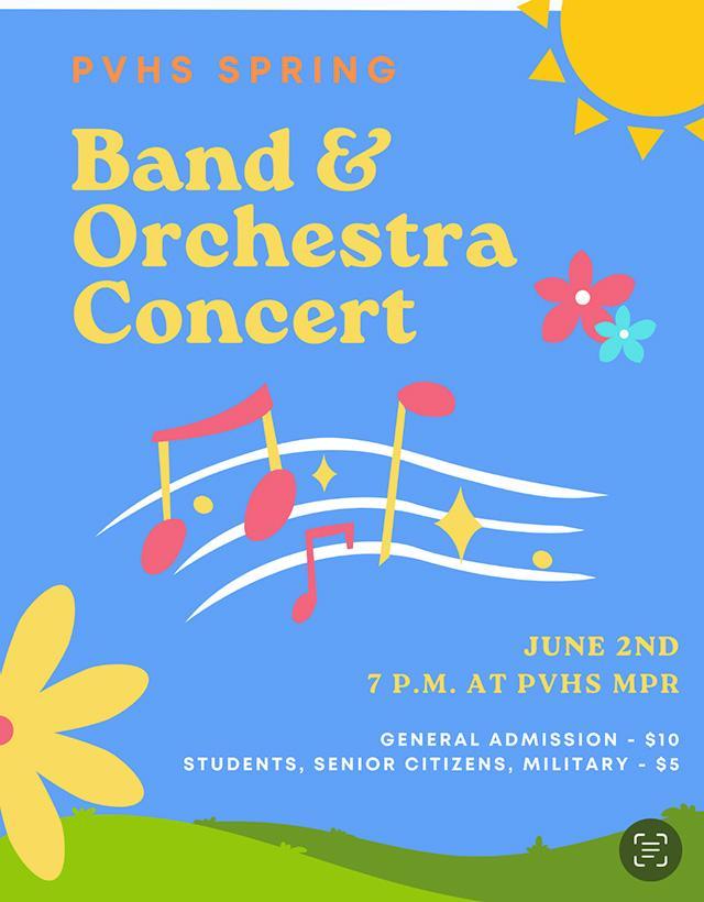 PVHS Spring Band & Orchestra Concert June 2nd | Palos Verdes High School