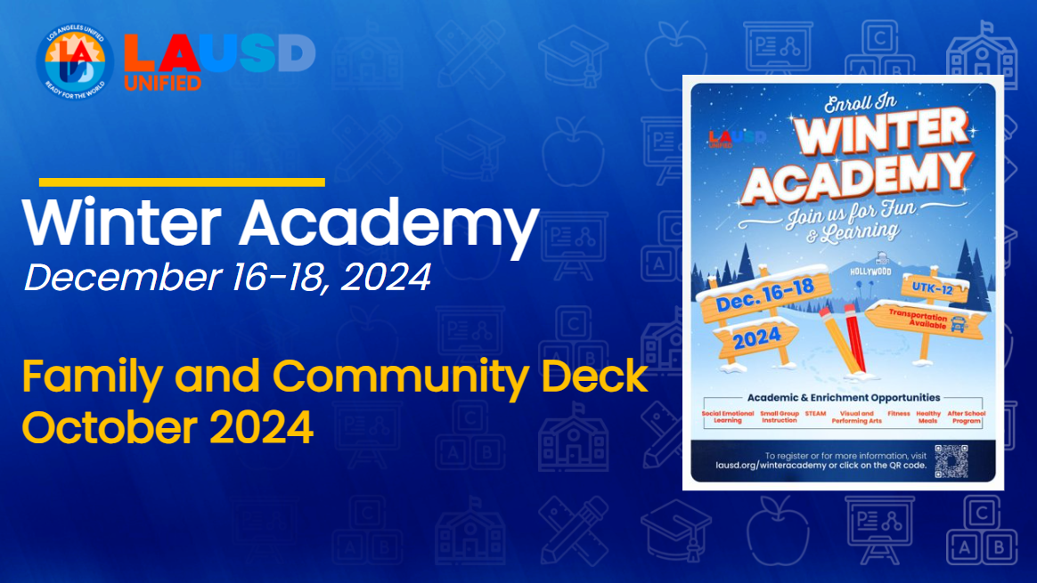 Winter Academy December 2024 – Winter Academy Decamber 2024- – Will ...