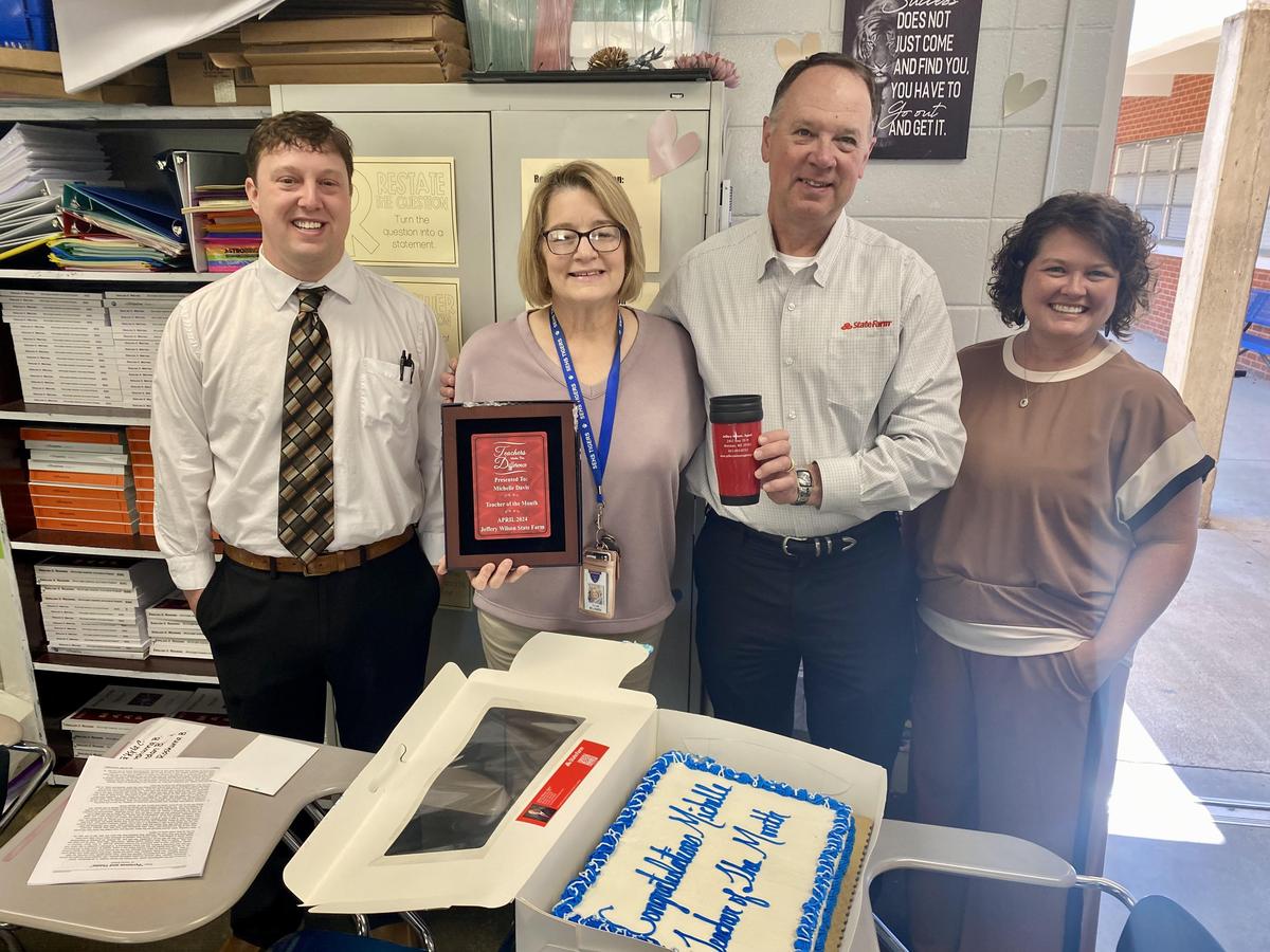 SEHS Named Jeffery Wilson State Farm Teacher of the Month | Lauderdale ...