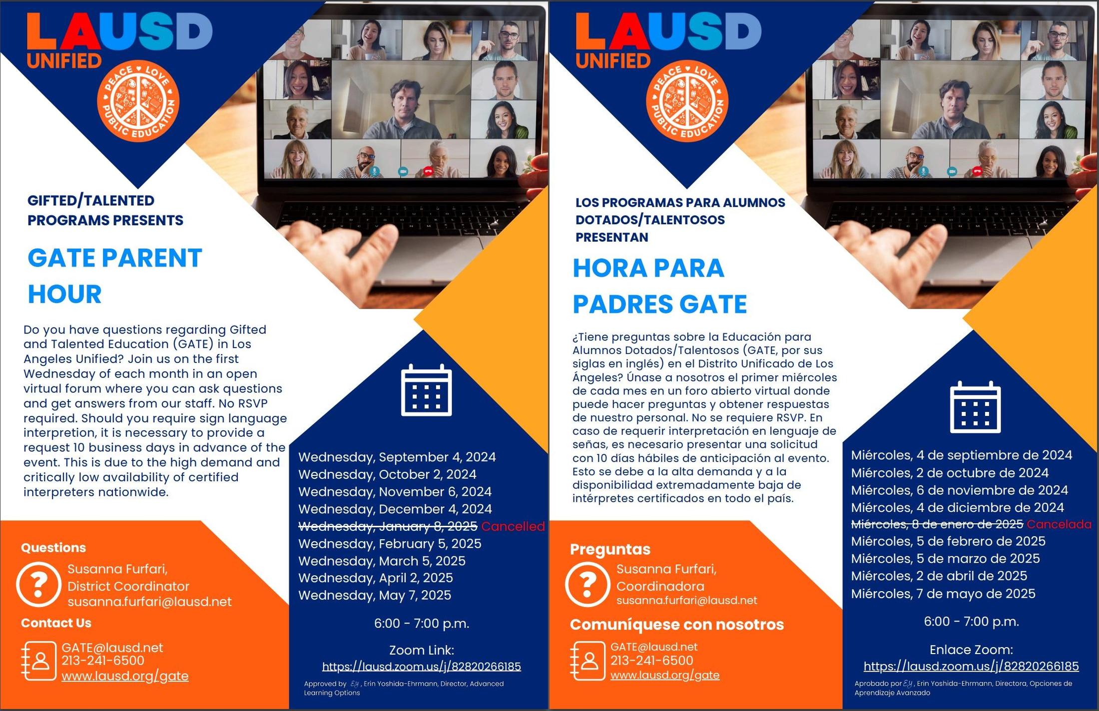 Gate Program – Gifted and Talented – Lillian Street Elementary