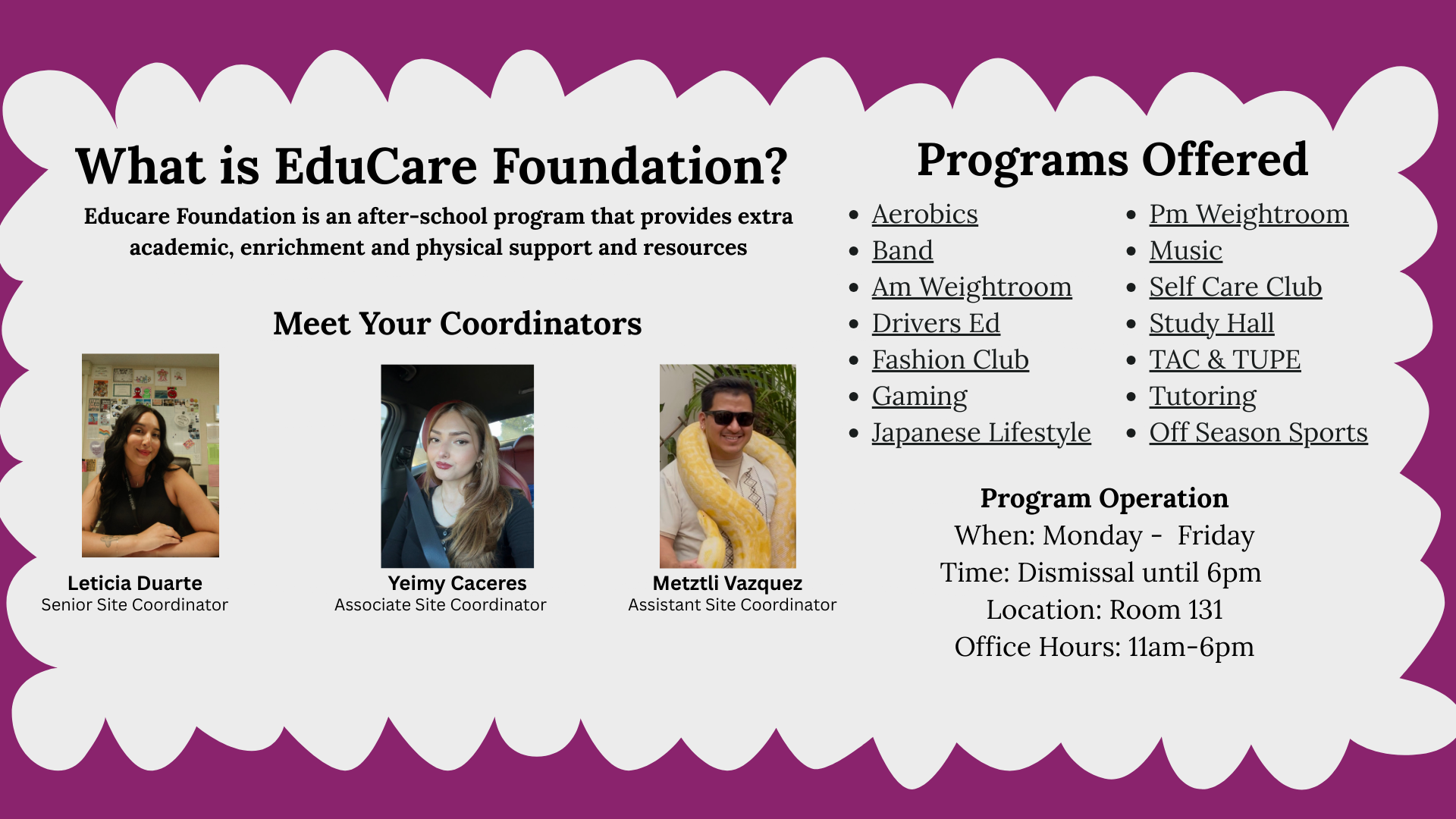 EduCare Foundation – Partnerships & Programs – Sylmar Biotech Health & Engineering Magnet