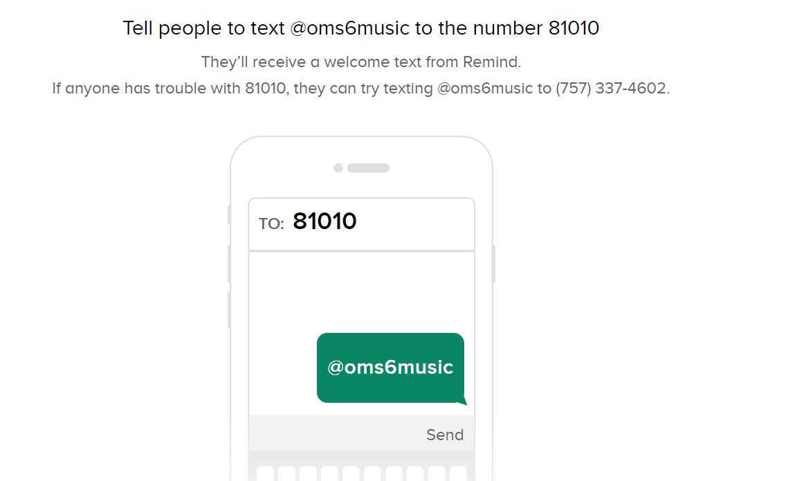 Remind App Instructions – Jacque Spintzyk – Oakland Middle School