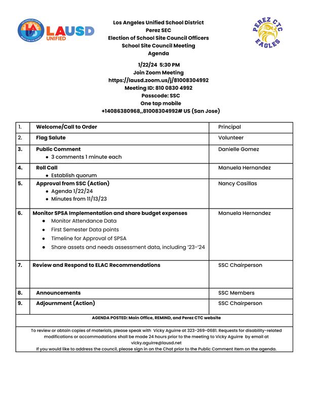 News | Perez SEC CTC School