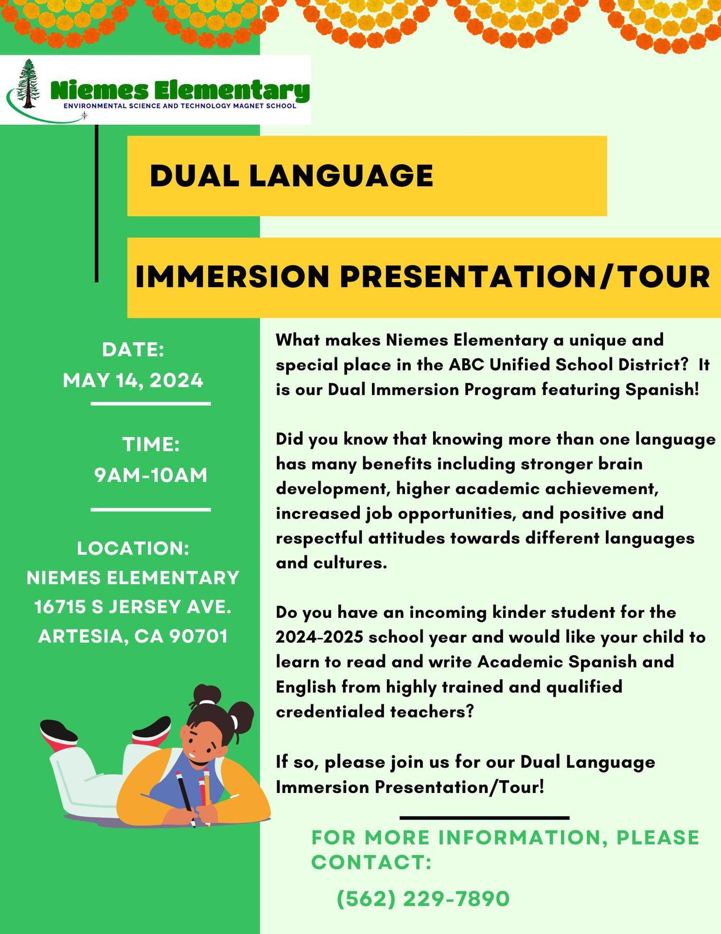 Dual Language Program - Dual Language Program - Niemes Elementary ...