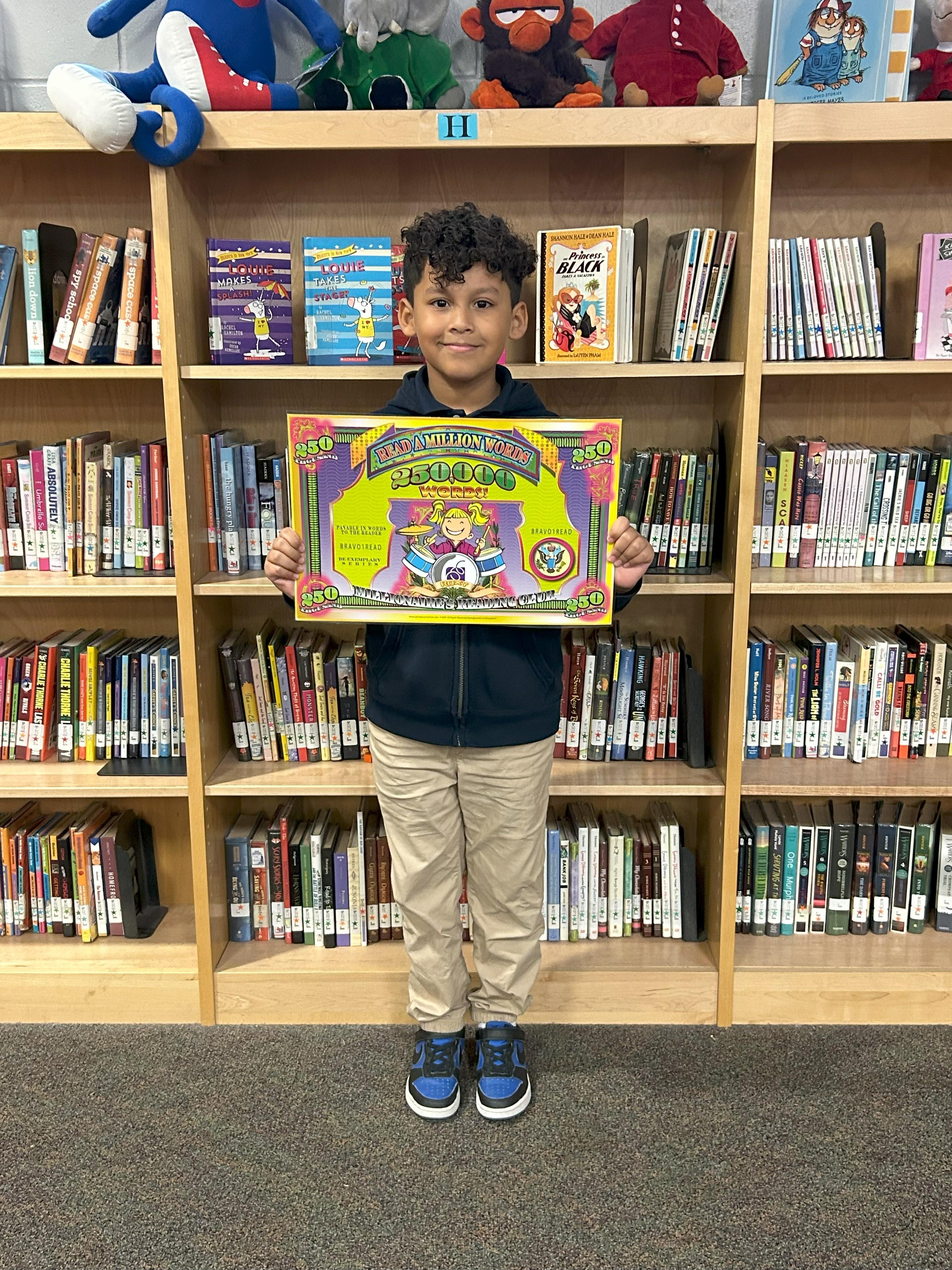 Mini-Millionaire Readers 2024/2025 – Library – Crawford Elementary