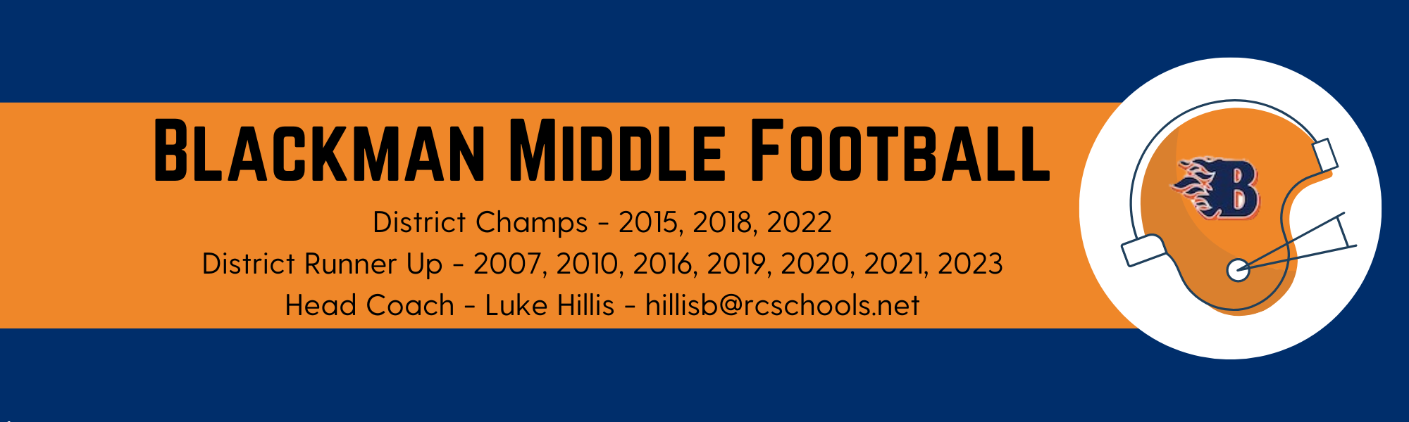 Roster – Football – Blackman Middle School