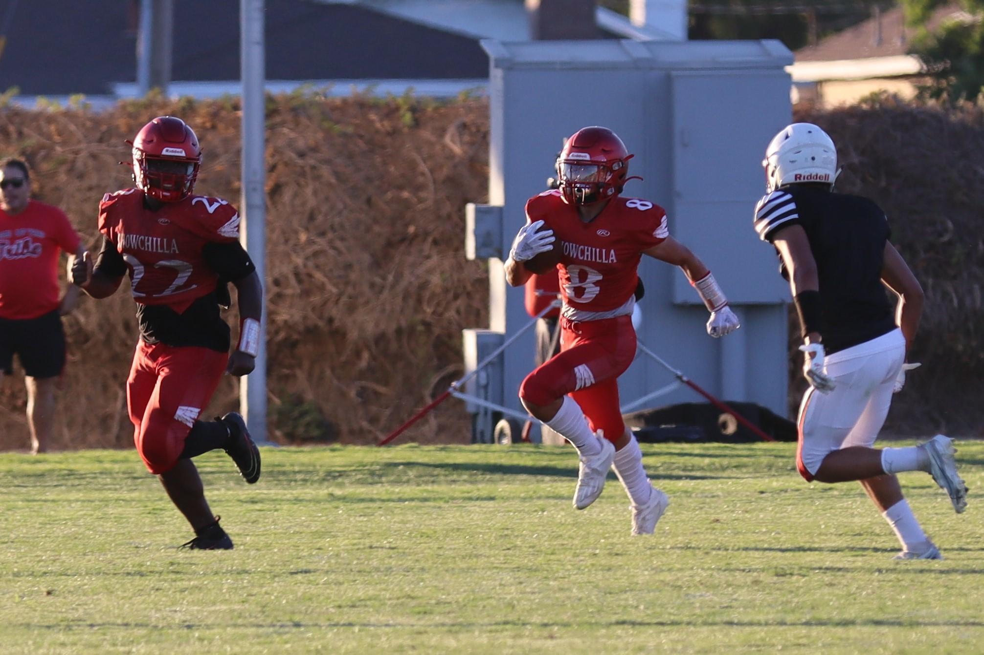 Varsity Football vs. Gustine (Scrimmage), August 12, 2022 – CUHS Videos ...