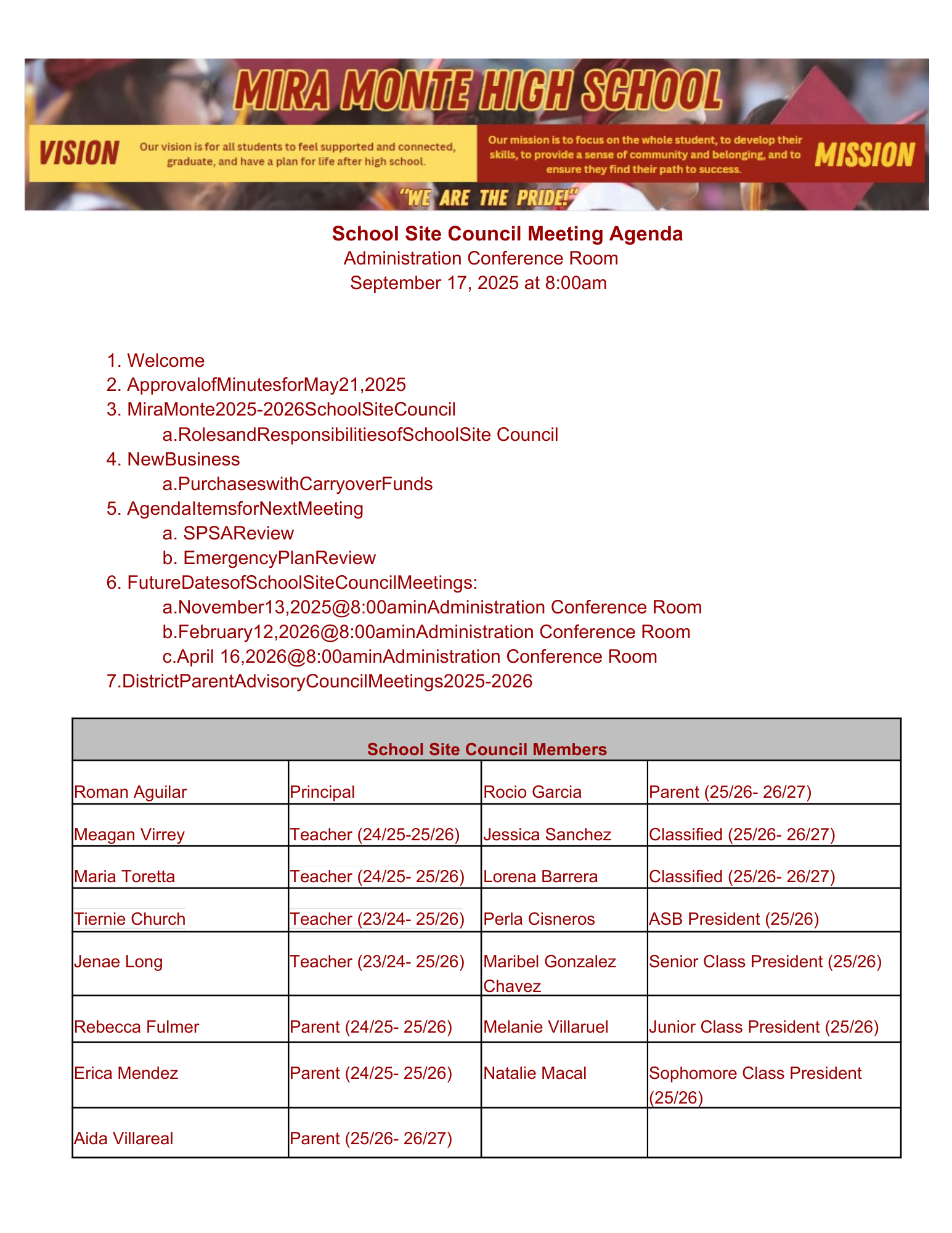 Links | Mira Monte High School