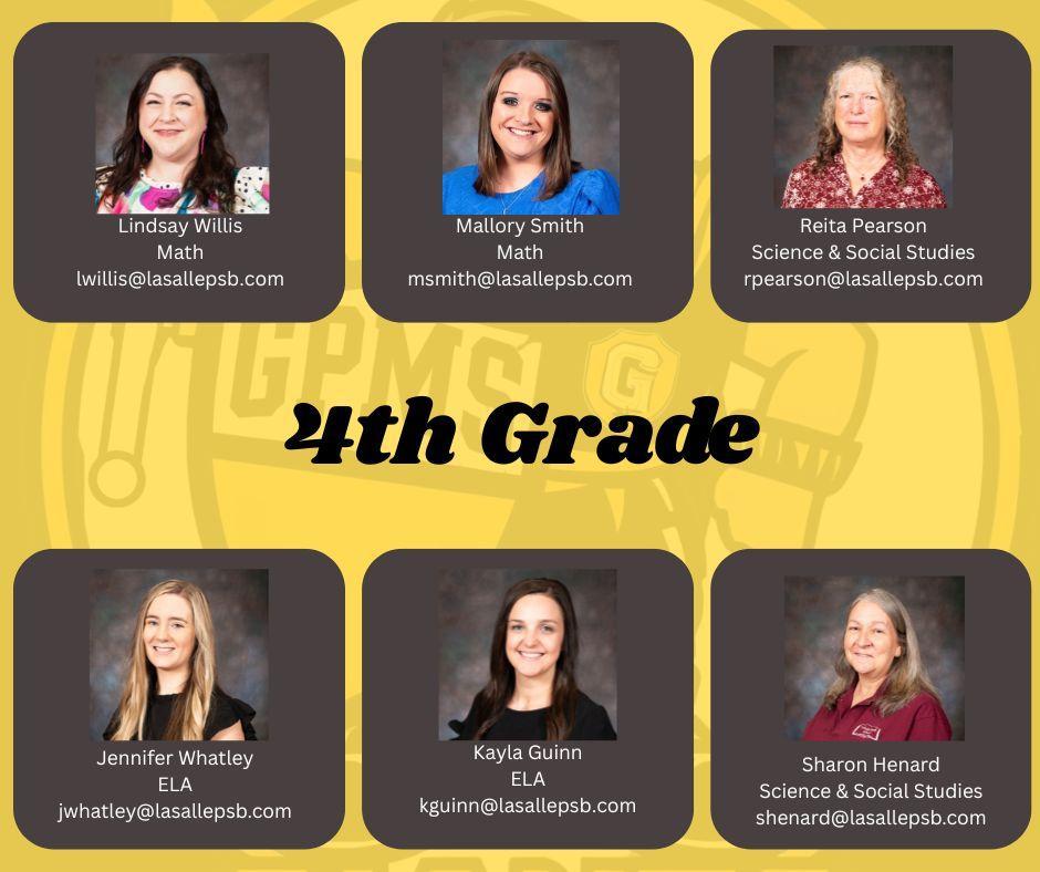 4th Grade - Our School - Goodpine Middle School