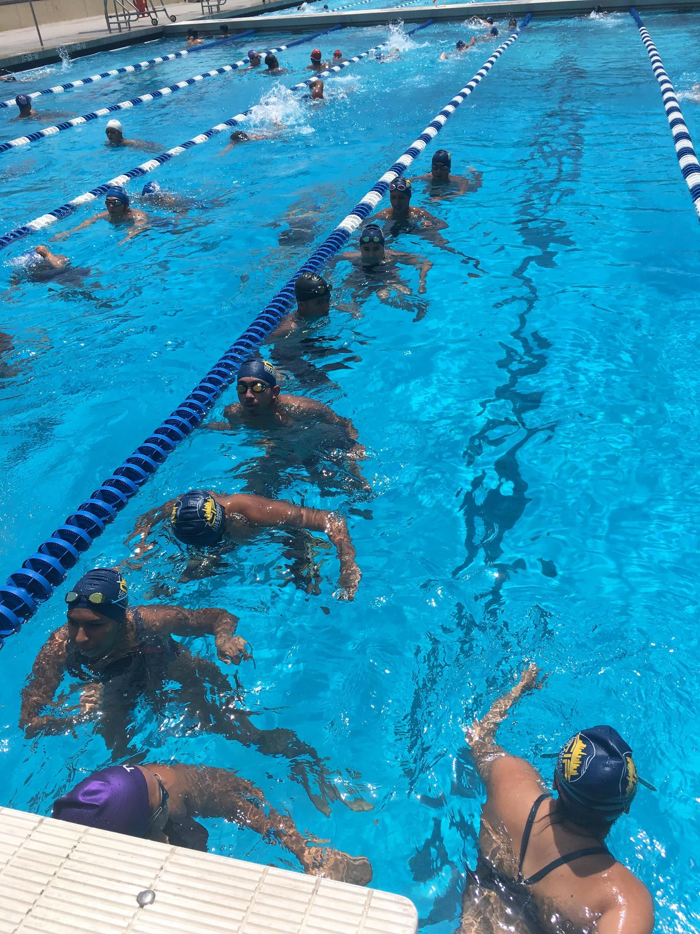 Girls Swimming – Athletics – Santee Education Complex