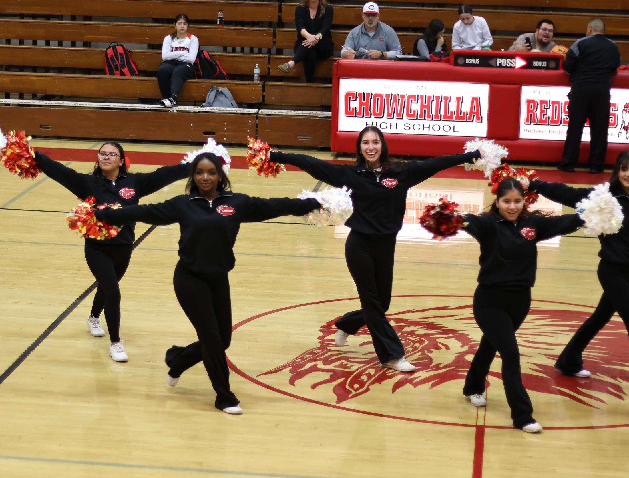 Varsity Girls Basketball Run In & Cheer vs. Parlier -- January 30, 2024 ...