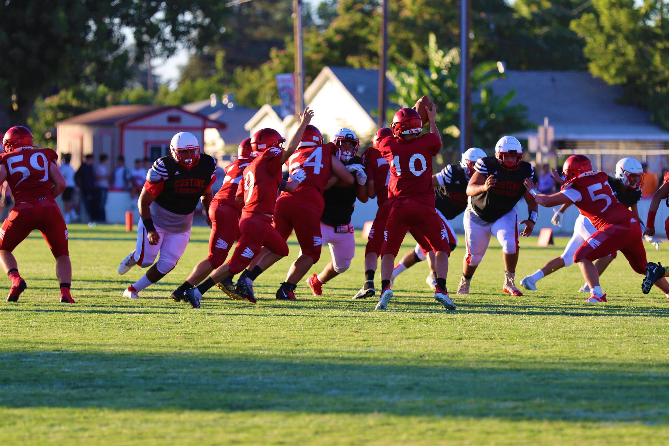 Varsity Football vs. Gustine (Scrimmage), August 12, 2022 – CUHS Videos ...